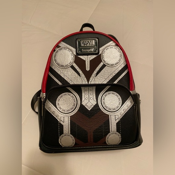 Loungefly | Bags | Thor Love And Thunder Mighty Thorloungefly Backpack ...